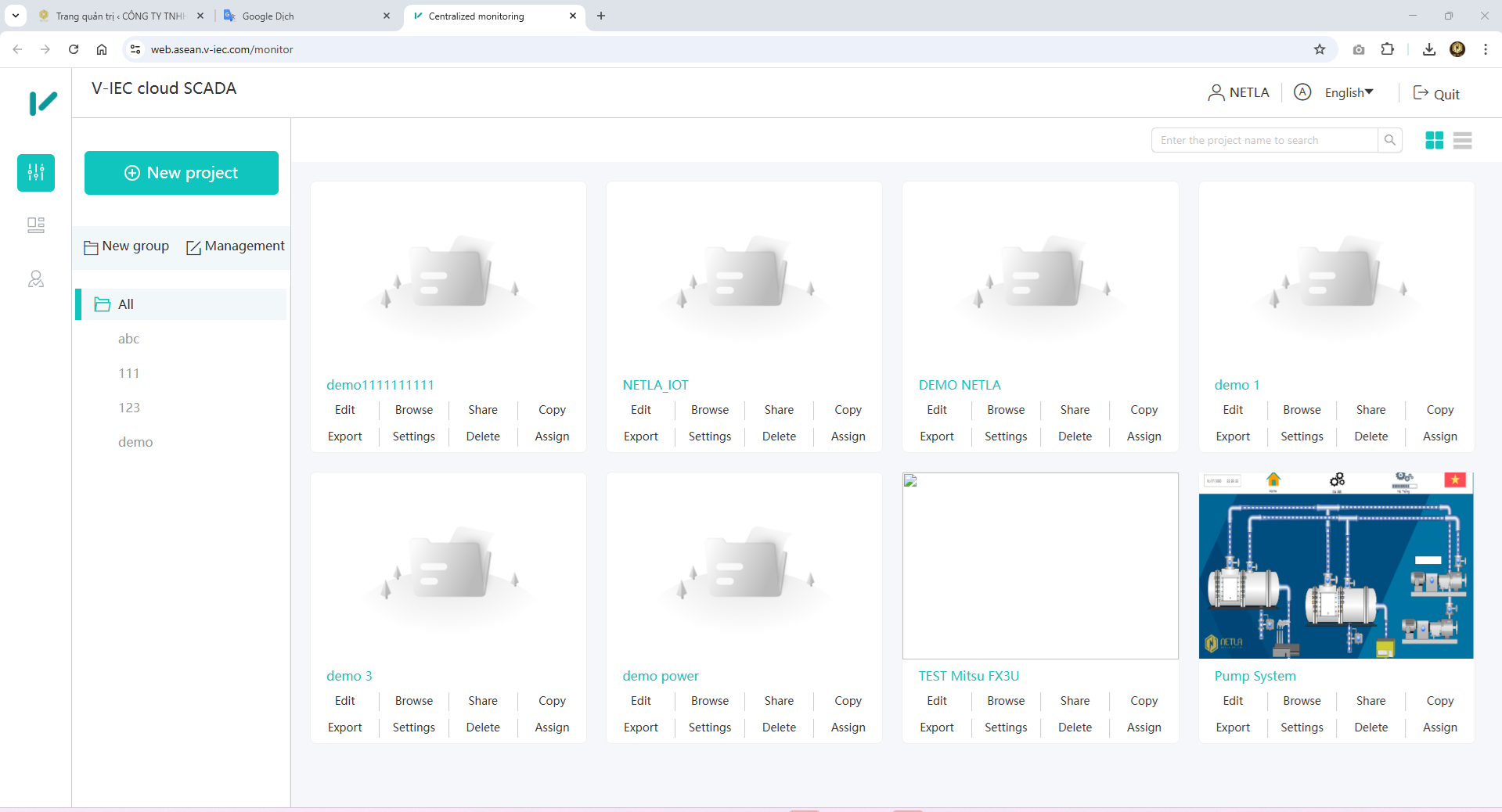 CHI TIẾT HOÀN TẤT NÂNG CẤP VNET 2.0 VÀ PHẦN MỀM IOT VNET MỚI TRÊN MÁY ...